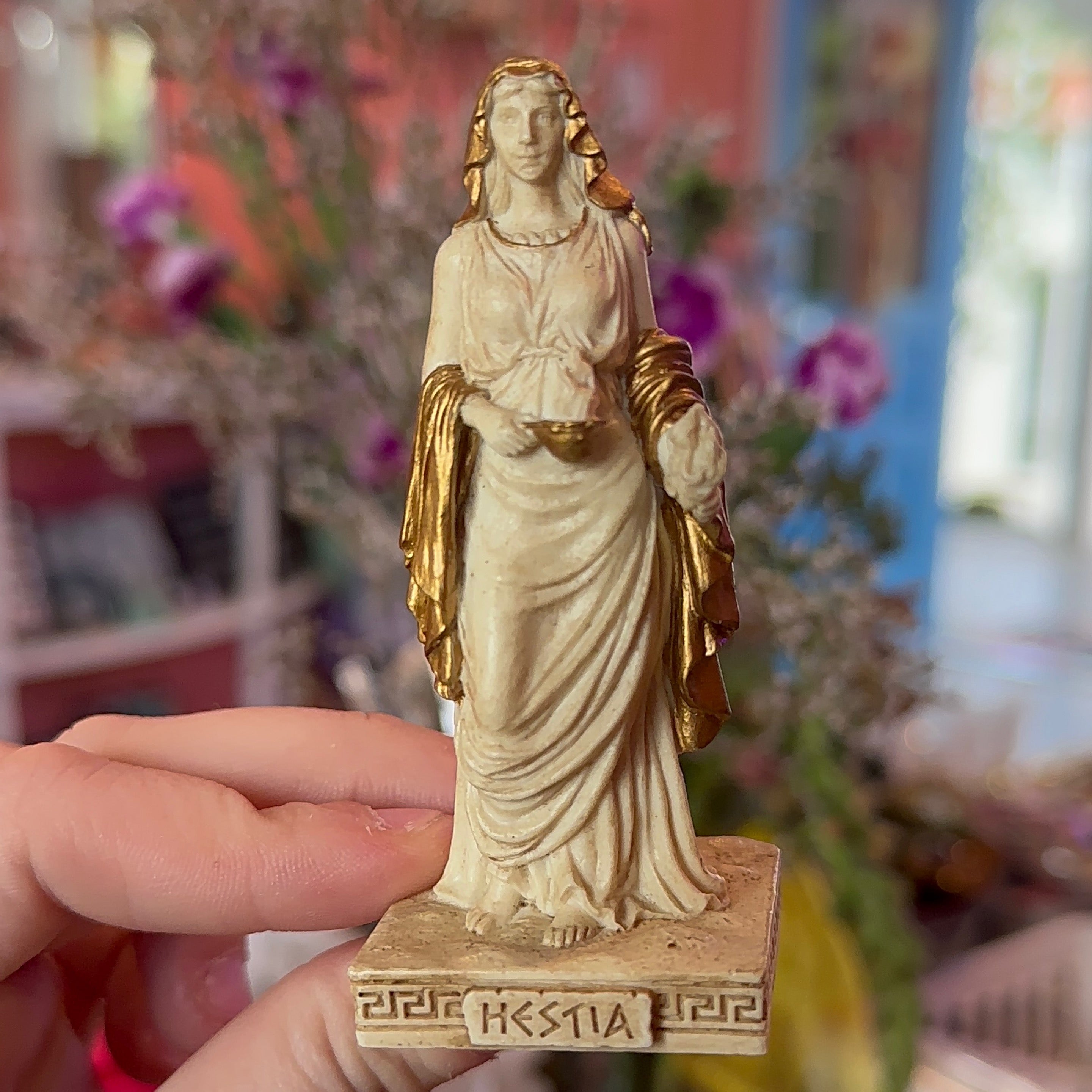 Goddess Hestia Resin Statue – Krystal Kartel